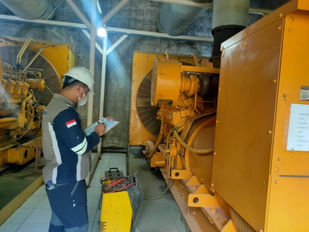 Inspeksi Motor Diesel - PT. Cipta Mas Jaya - PJK3 Riksa Uji