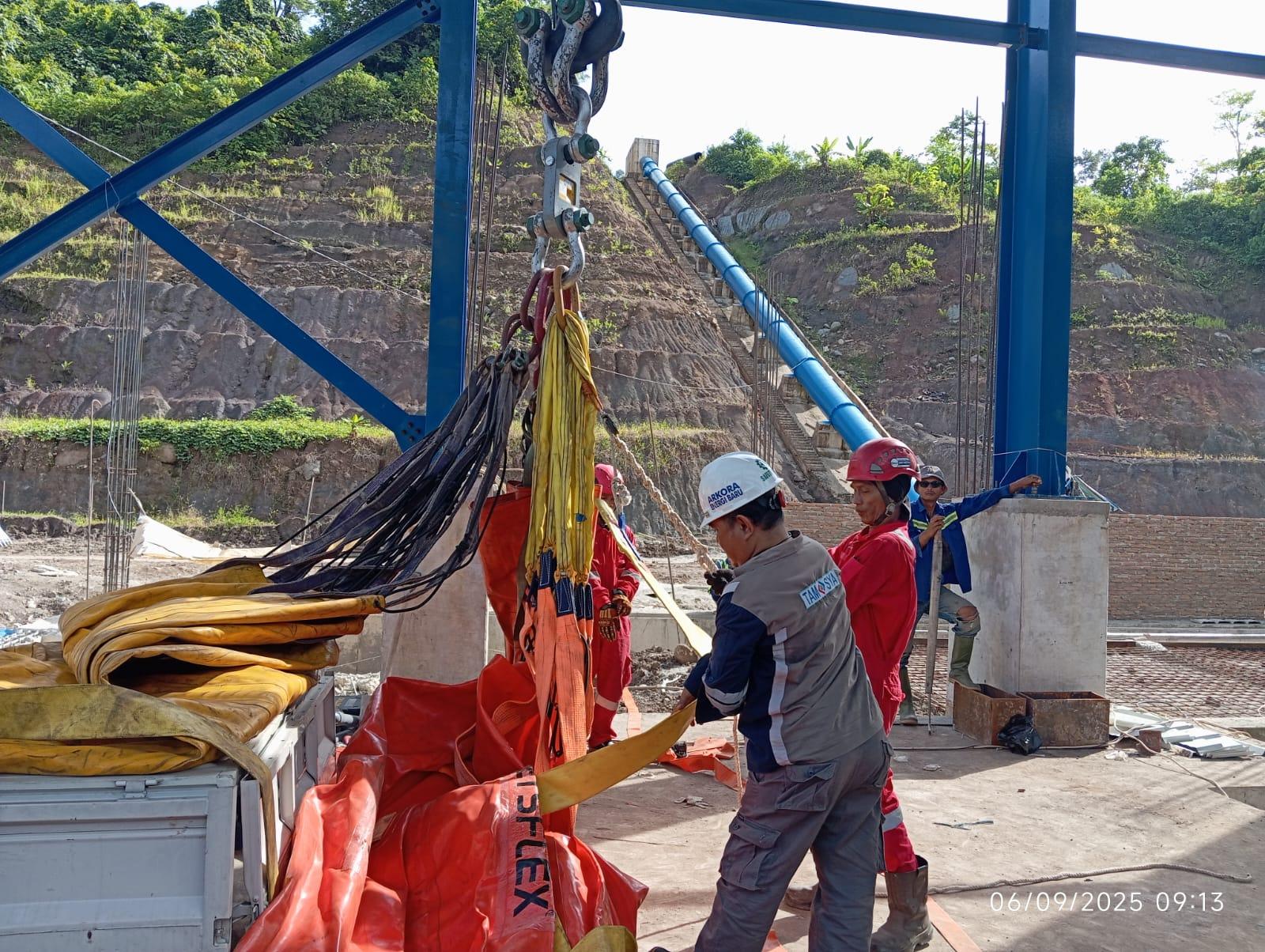 Sewa Water Bag - PT. Cipta Mas Jaya - PJK3 Riksa Uji